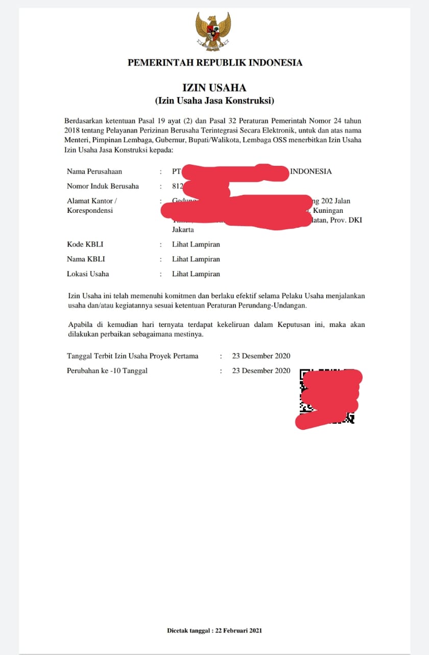 Syarat Izin Usaha - Jasa pembuatan PT | Jasa perizinan usaha | Jasa ...