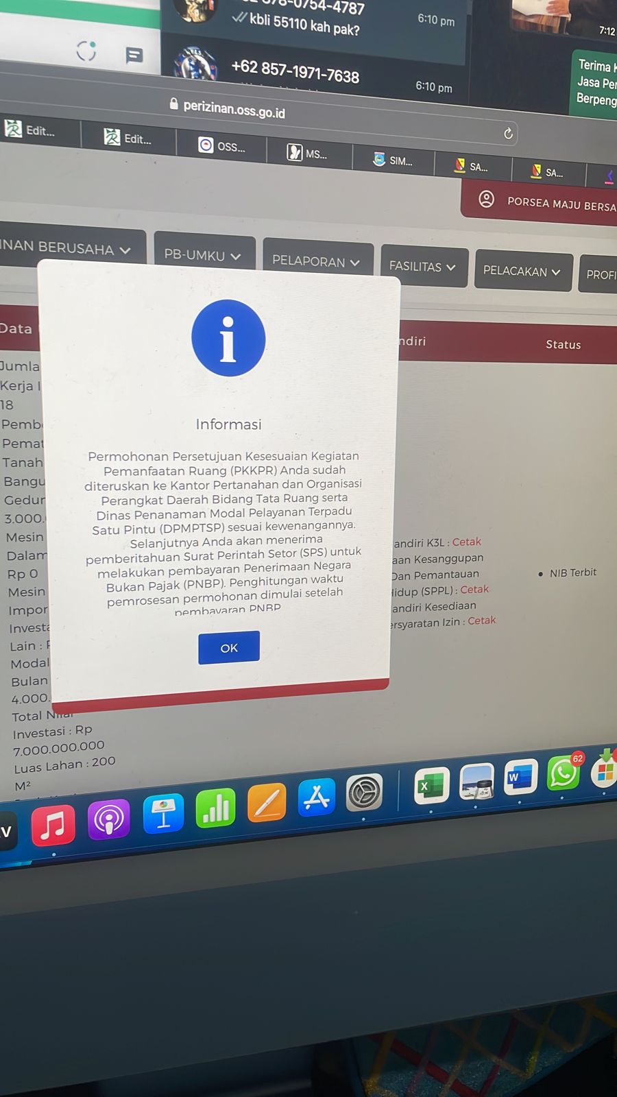 proses pkkpr oss Archives - Jasa pembuatan PT | Jasa perizinan usaha ...