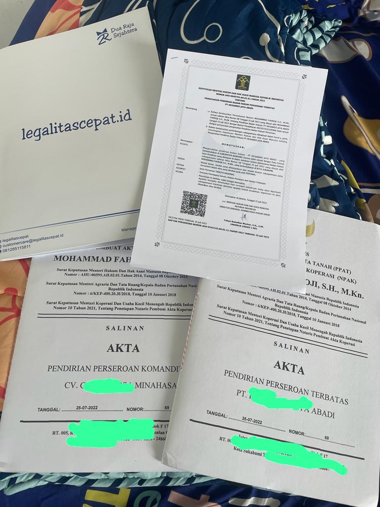 Daftar Jasa Pembuatan CV dan PT Terbaik - Jasa pembuatan PT | Jasa ...