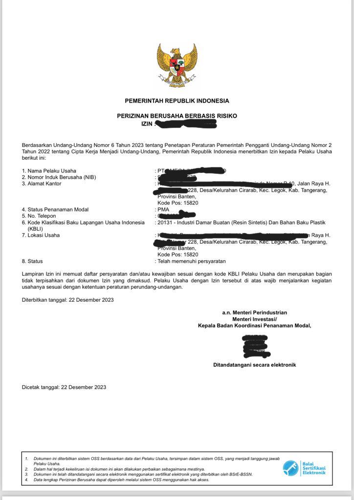 Daftar Jasa Pengurusan Izin Usaha Industri Proses Kilat - Jasa ...