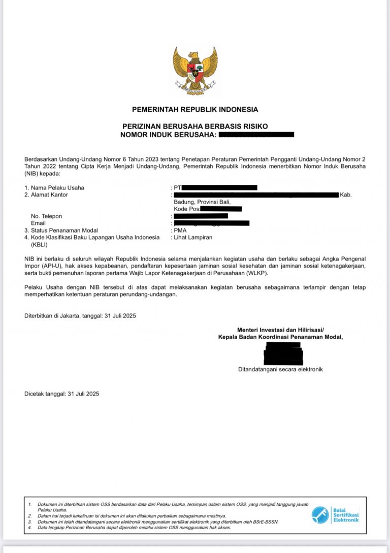 Layanan Biro Jasa NIB Hukum Berkualitas - Jasa pembuatan PT | Jasa ...
